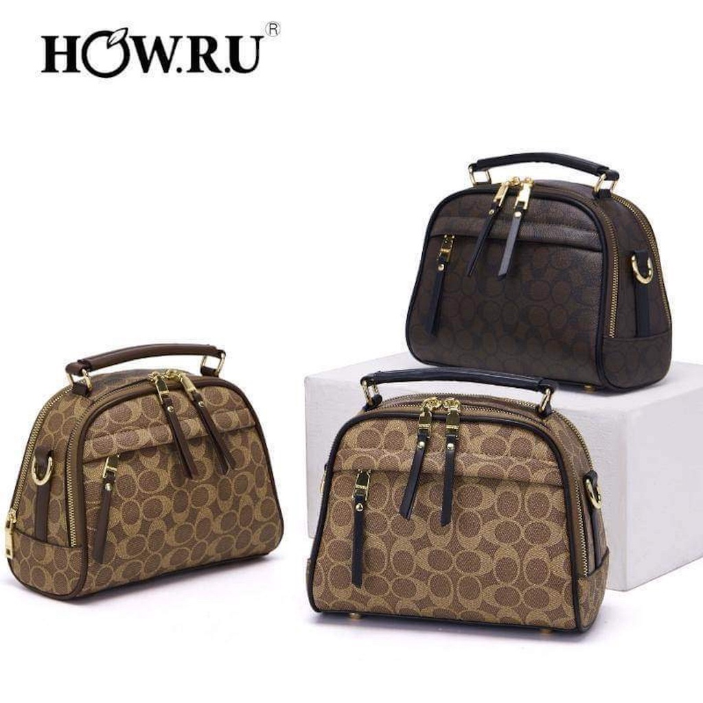ORIGINAL HOWRU LEATHER SLING BAG | Shopee Philippines