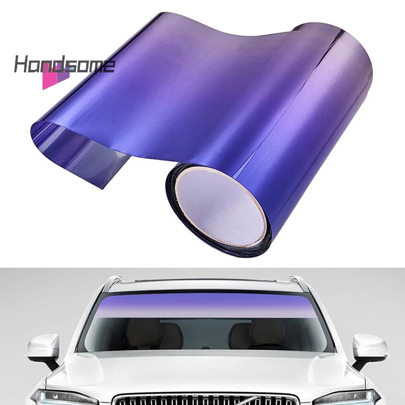 Handsome- Front Windshield Car Sticker UV Protected Shade Car Film ...