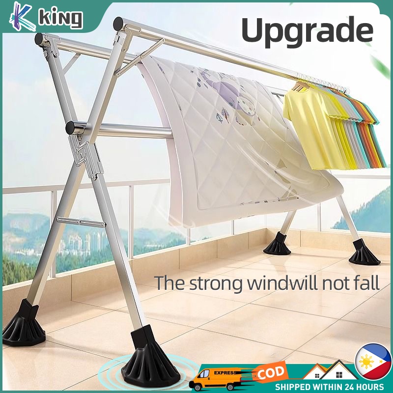 foldable sampayan stainless steel foldable sampayan foldable clothes ...