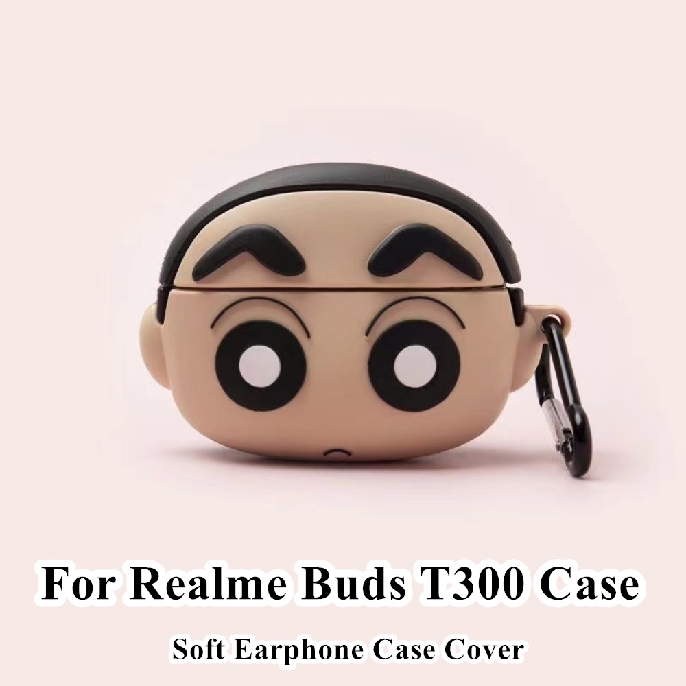 【Fast Shipment】For Realme Buds T300 Case Couple Cute cartoon Soft ...