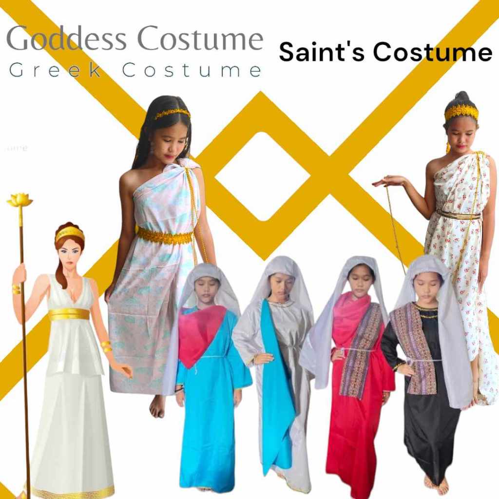 Lacaofactory3 Saint Female Sisterhood Attire Costume Goddess Athena ...