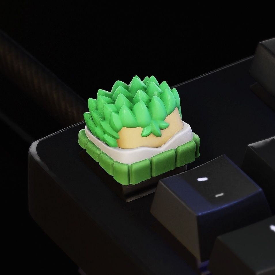 One Piece Keycaps Luffy Sanji Zoro Keycaps for Mechanical Keyboards ...