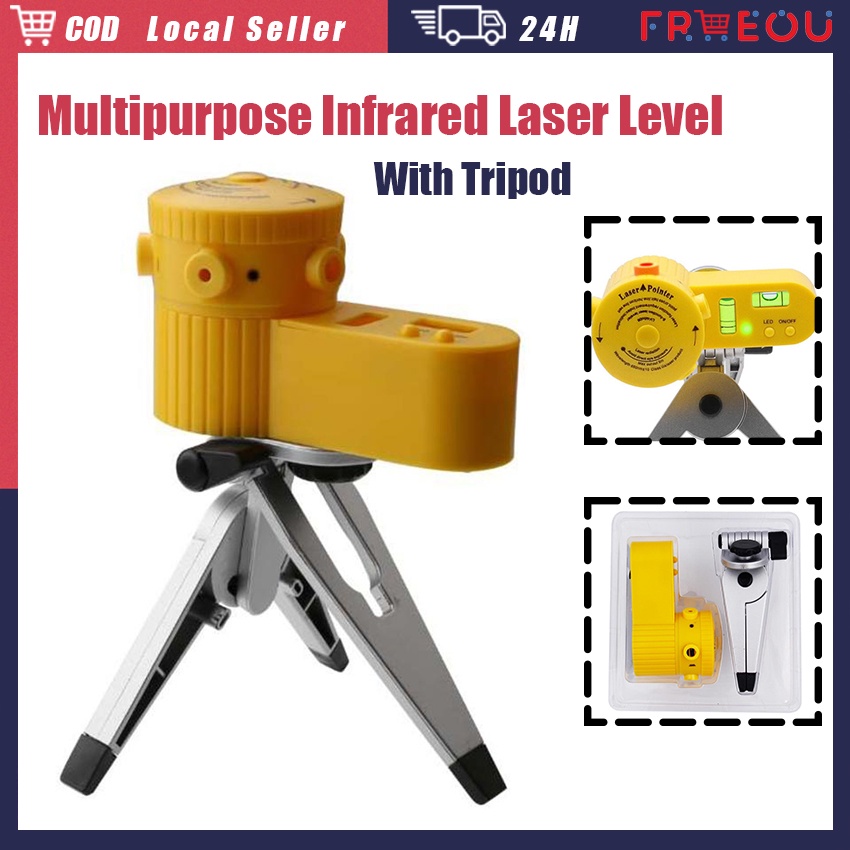 Portable Infrared Laser Leve 5 Modes Laser Level Professional Indoor ...