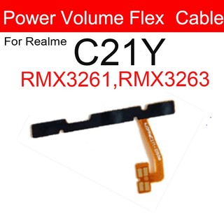 Power Volume Flex Cable For Oppo Realme C20 C21 C25 C25S C31 C35 C21Y ...