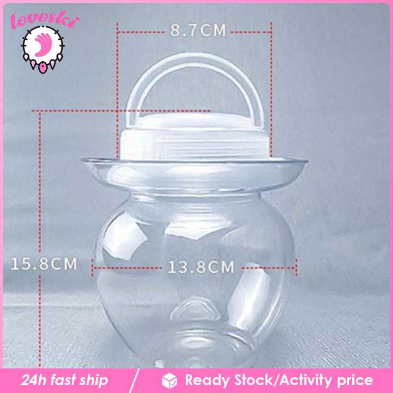 [Lovoski] Kimchi Jar Pickle Jar Fermentation Crock with Inner Lid ...