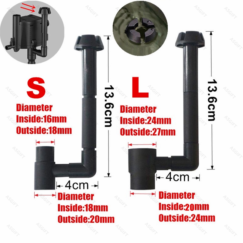 Sunsun Aquarium Filter Skimmer Inlet Head Fish Tank Water Surface Oil ...