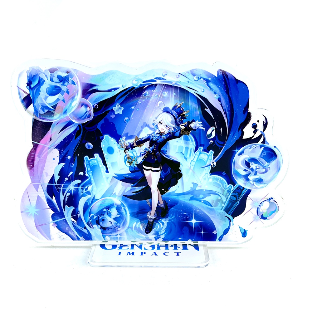 Genshin Impact Fontaine characters Furina acrylic stand figure model ...