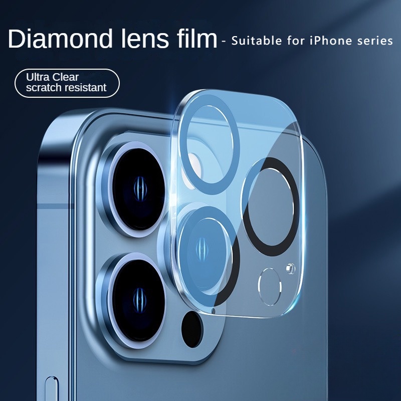 Camera Lens Protector for iPhone 15 14 plus 13 12 11 Pro Max Lens Film Camera Lens Tempered ...
