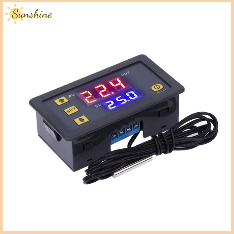 Sunshine> W3230 Mini Digital Temperature Controller 12V 24V 220V Thermostat Regulator New ...