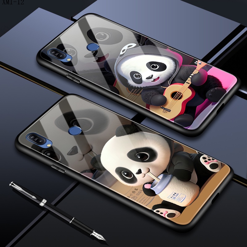 Xiaomi Mi 12 12X 12T 10T Pro 11 11T Lite NE 5G For Phone Case Soft Casing 3D Panda Full Glass ...