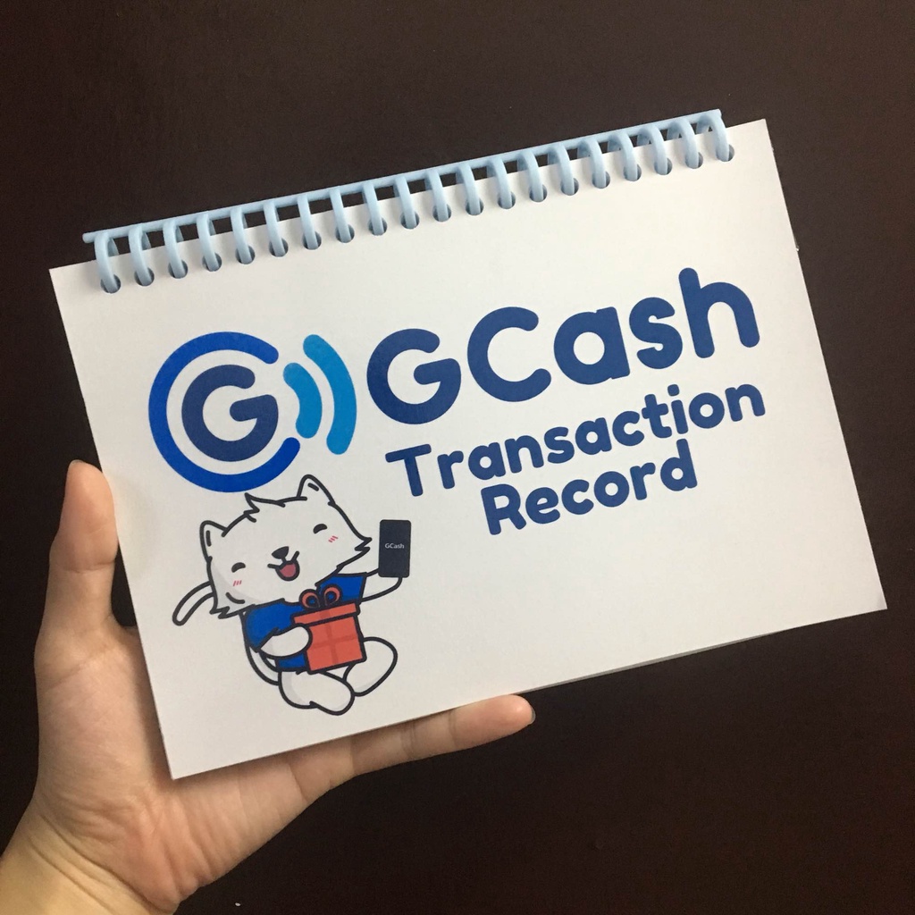 100 pages Gcash Transaction Record Book Notebook A5 (Refillable ...