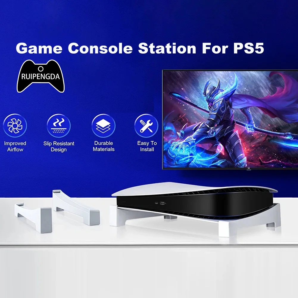 For PS5 Console Holder For PS5 Horizontal Bracket Stand For PS5 Base ...