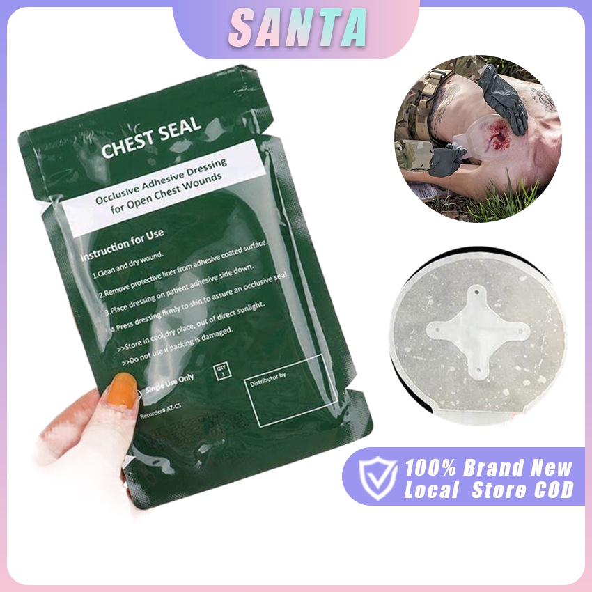 Chest Seal Dressing Military Army Rescue Chest Safety Survival ...