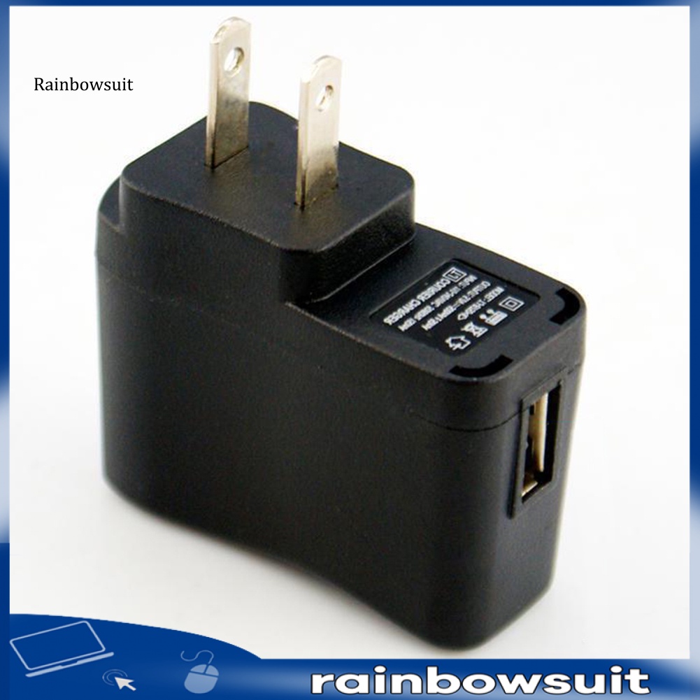 [RB] Portable AC 110V-240V to DC 5V 500mA USB Power Adapter Wall ...