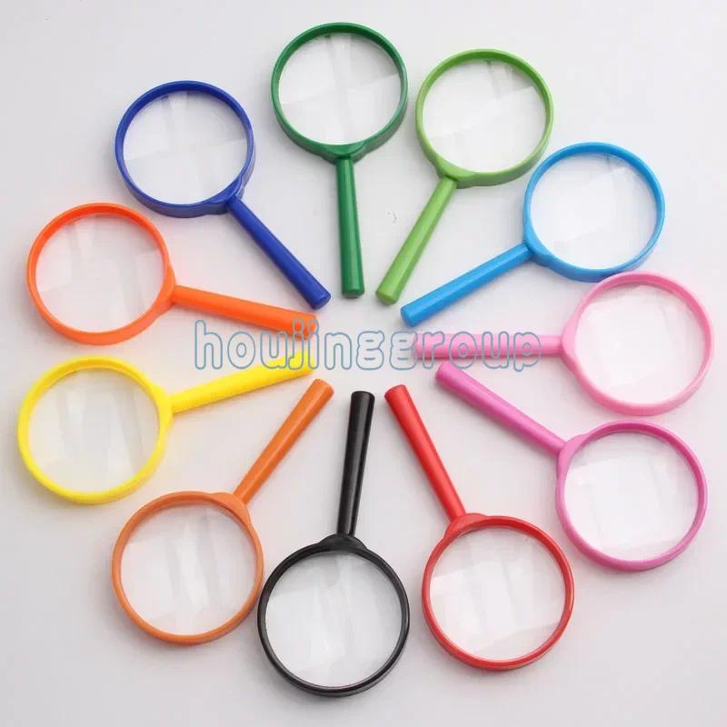 Plastic Children Magnifier 3X Handheld Mini Magnifier Kindergarten ...