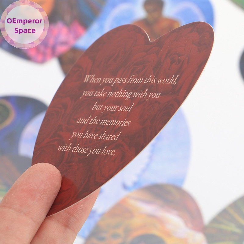 OEmperor Couple love oracle card Love oracle heart-shaped English card ...