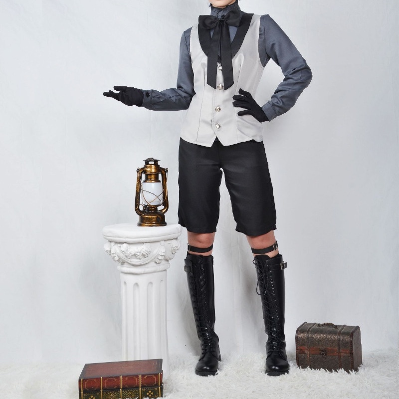 Anime Black Butler Shieru Fantomuhaivu Full Set Daily Wear for Adult ...