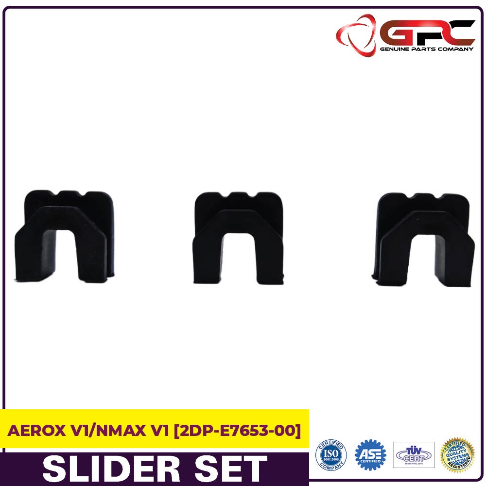 GPC AEROX V1/NMAX V1 CVT Pulley Slider Set / Slide Piece [1 Set/3 Pcs] (2DP-E7653-00) | Shopee ...