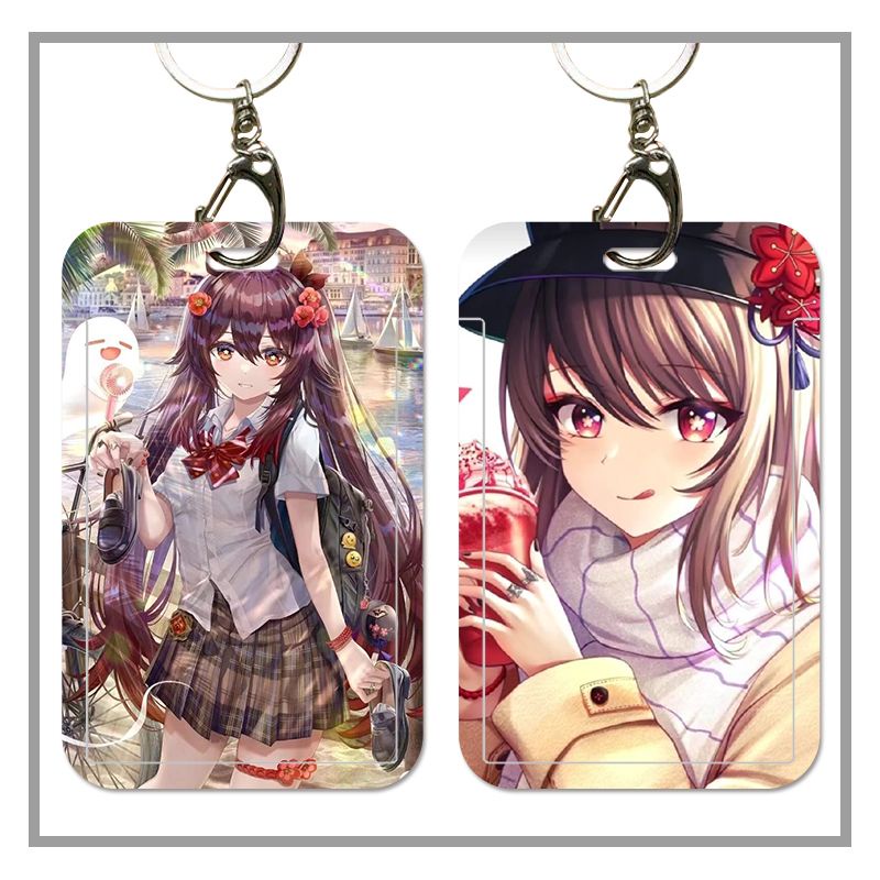 Customized Yuanshen Walnut Card Holder Campus School Card Meal Card Bus ...