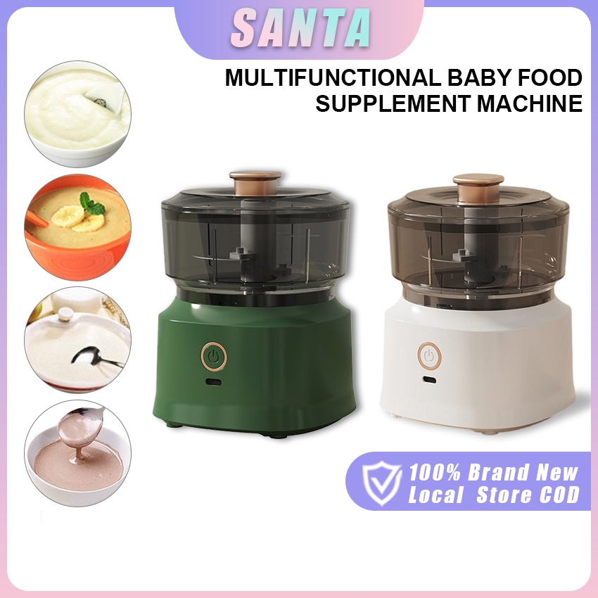 Garlic Chopper Meat Grinder Electric Baby Food Blender 350ML Portable ...