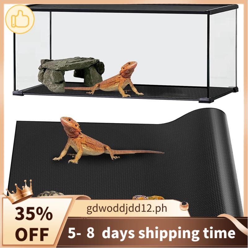 Reptile Mat,Reptile Terrarium Substrate Liner for Leopard Gecko, Lizard ...