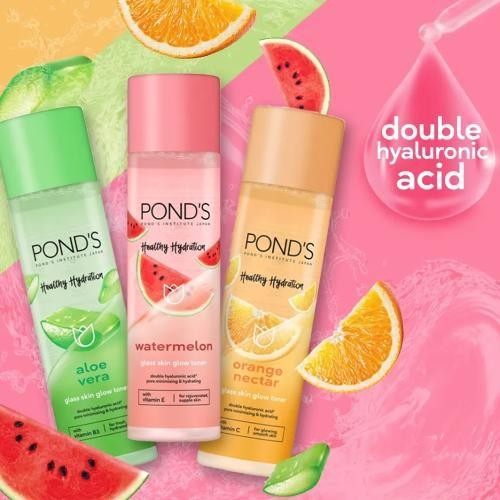 PONDS PONDS Healthy Hydration Watermelon Glass Skin Toner 110ml ...