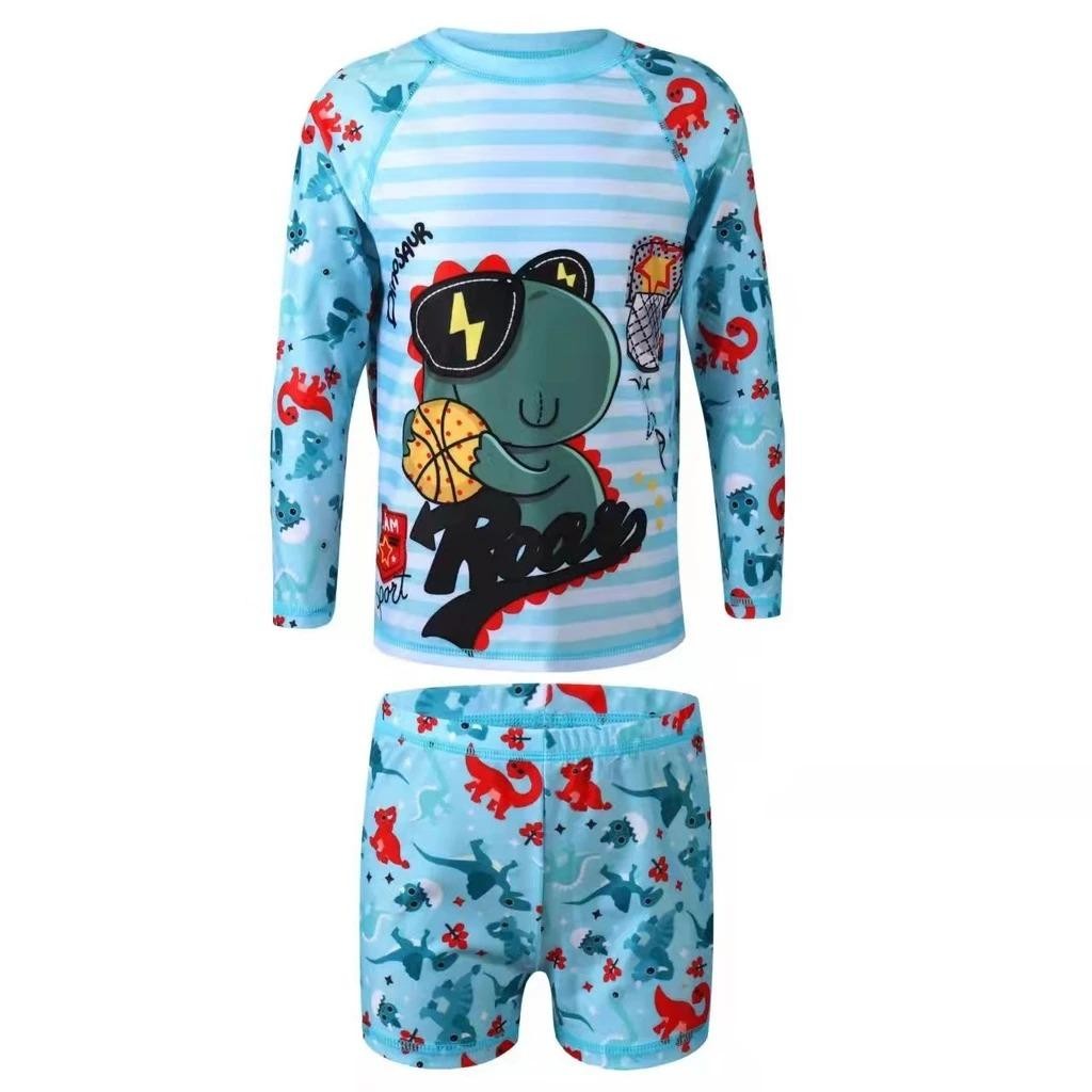 SCPH Kid's Dino Roar 2 in 1 2 to 12yrs old Terno Rashguard for Boy ...