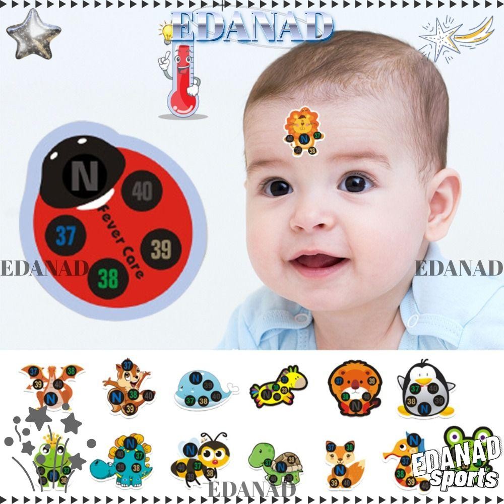 EDANAD Baby Thermometer Strips, Forehead Head Strip Cute Fever ...