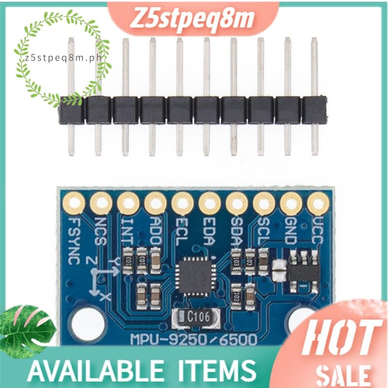 MPU-9250 GY-9250 9-Axis Sensor Module I2C/SPI Communications Thriaxis Gyroscope + Triaxial ...