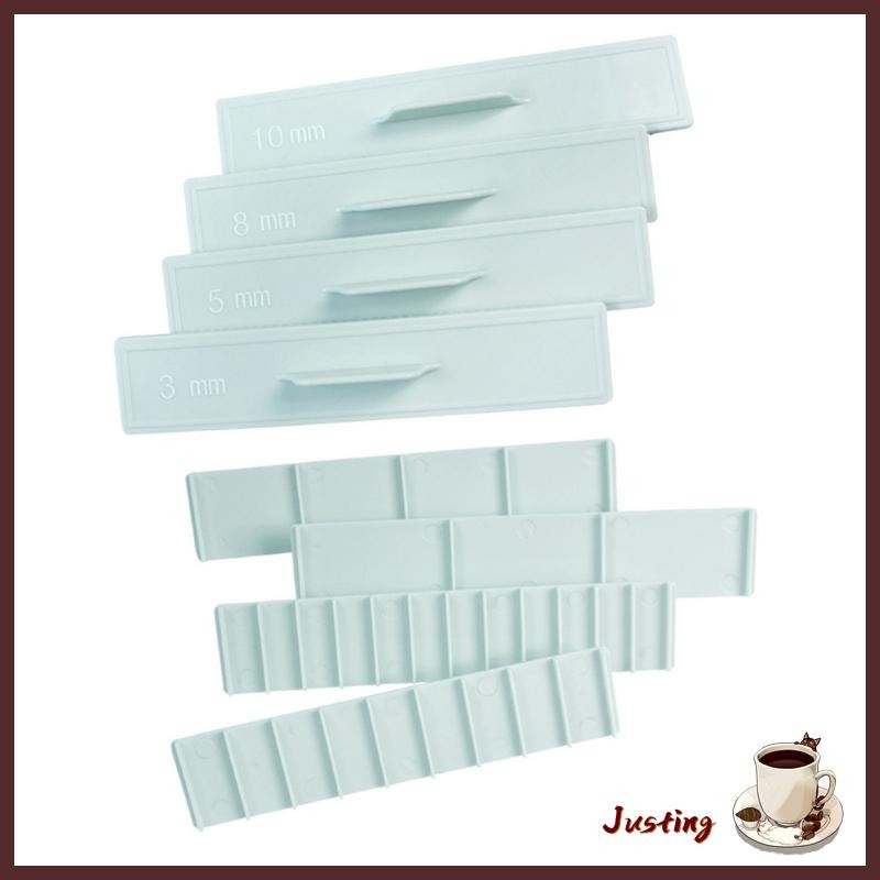 Justing 8Pieces Cookie Biscuits Measuring Rulers Set Accuracy Baking ...