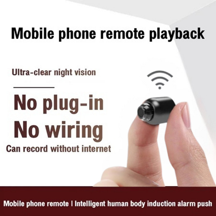 Explosive Home Cat Eye Camera Small Cctv Camera 1080p Hd Webcam Wifi ...