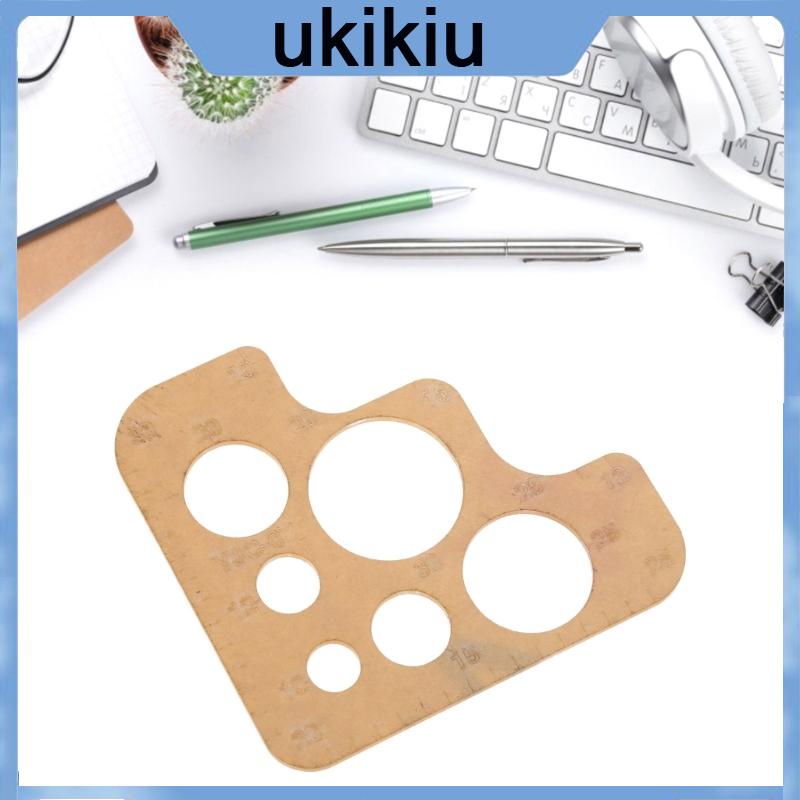 UKI Precision Acrylic Leatherworking Ruler with Smooth Edges and ...