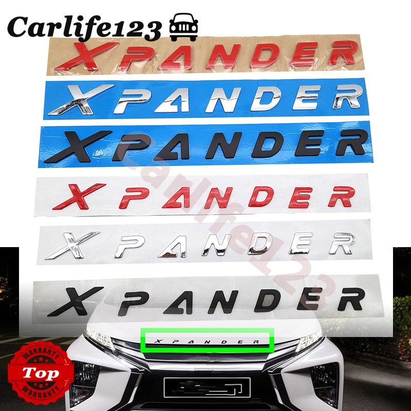Mitsubishi XPANDER Engine Cover and Letter Rear Trunk Car Front Grille ...