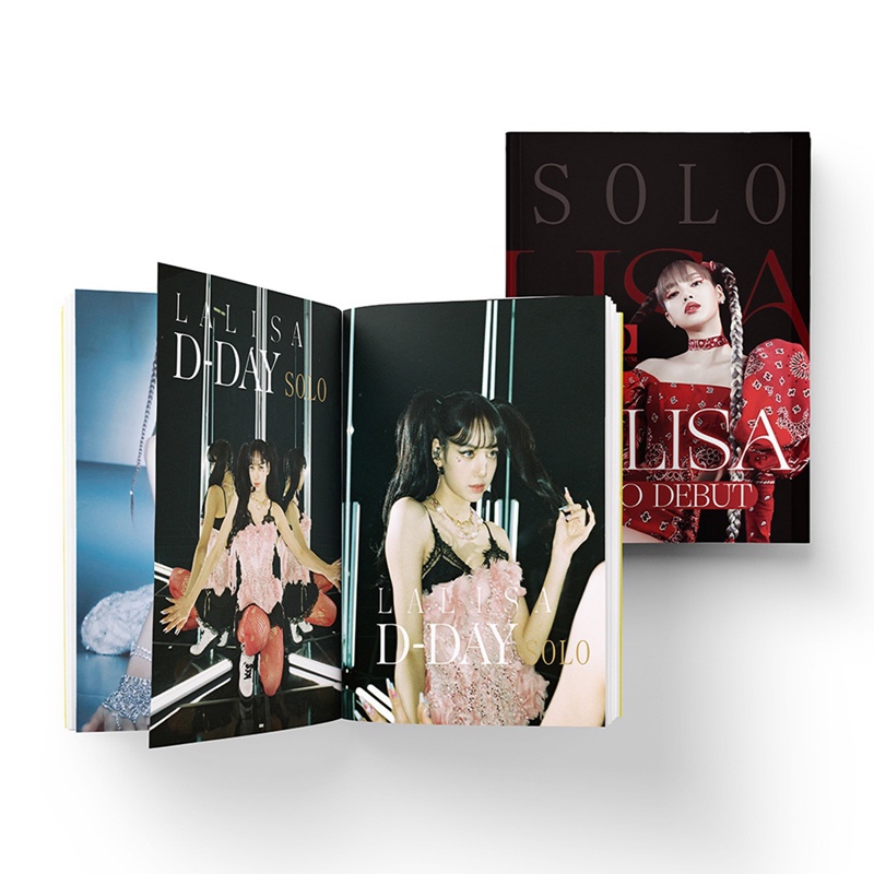 Kpop BLACKPINK LISA SOLO LALISA Photobook HD Photo Album Fans ...