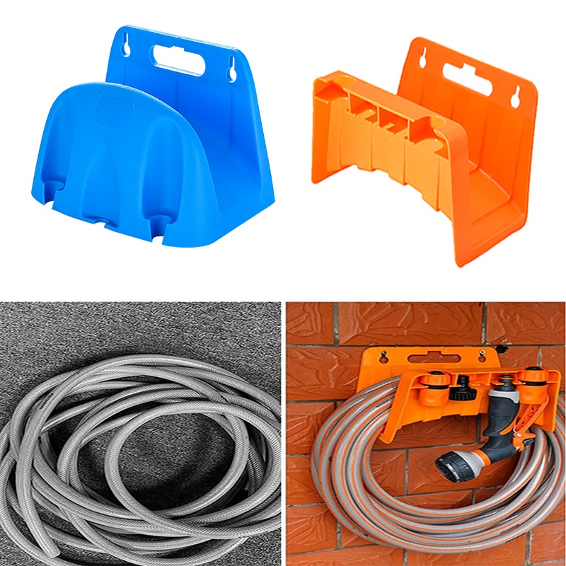 Hose Pipe Storage Holder Wall Mounted Pipe Hose Rack Garden Water Pipe ...