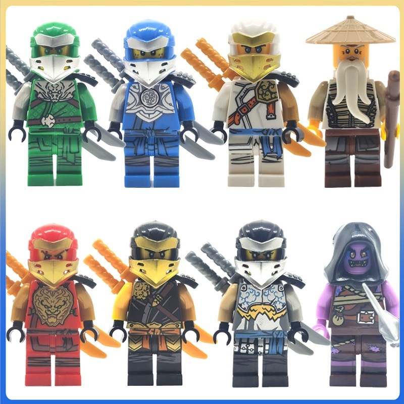Children's educational toys Blocks ninja minifigures nano Ninjago ...