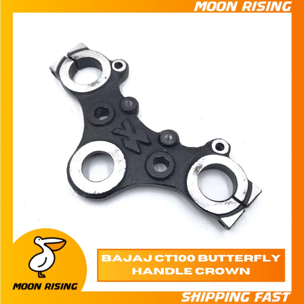 BAJAJ CT100 BUTTERFLY HANDLE CROWN MOTORCYCLE [MOON RISING] | Shopee ...