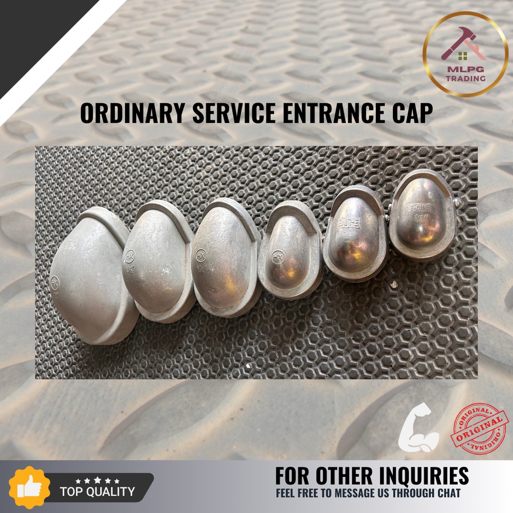 Ordinary Service Entrance Cap (1/2", 3/4", 1") | Shopee Philippines