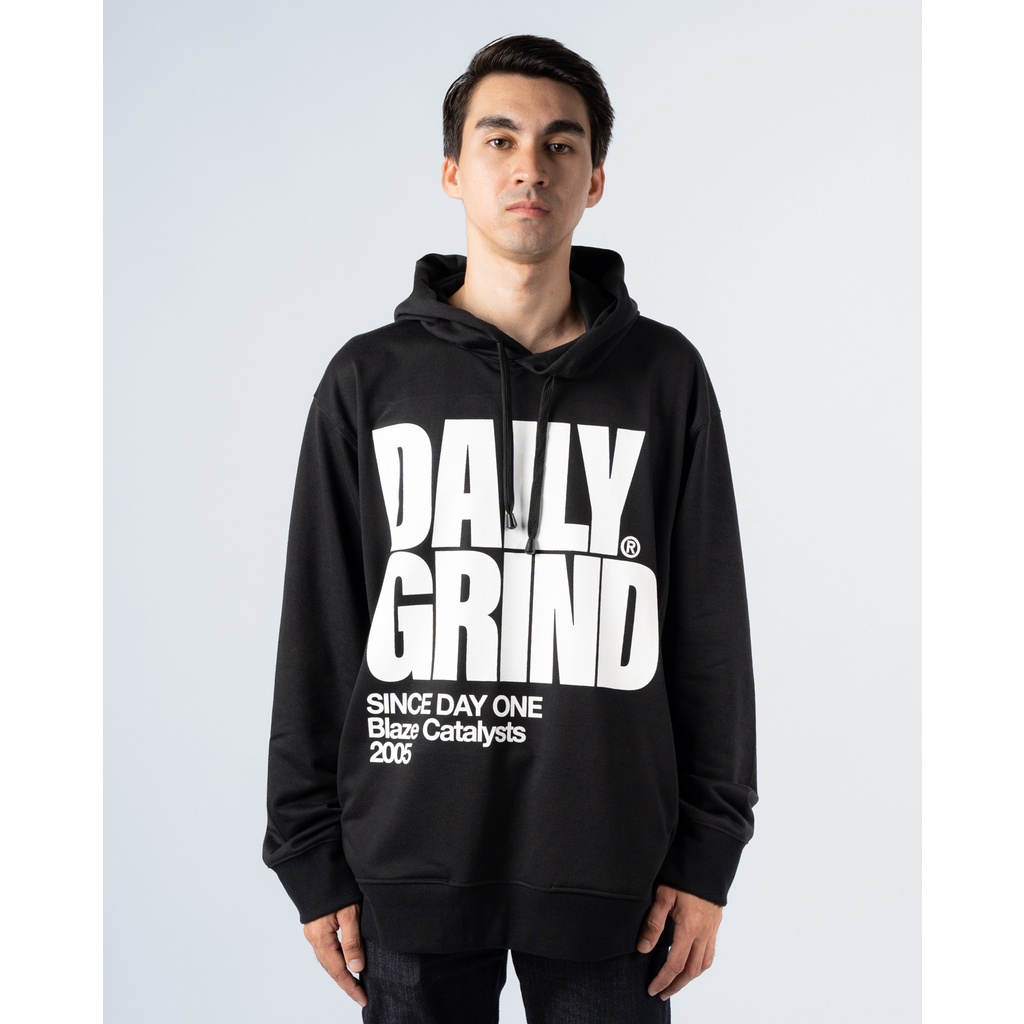 DAILY GRIND BLAZE PULL OVER JACKET BLACK | Shopee Philippines
