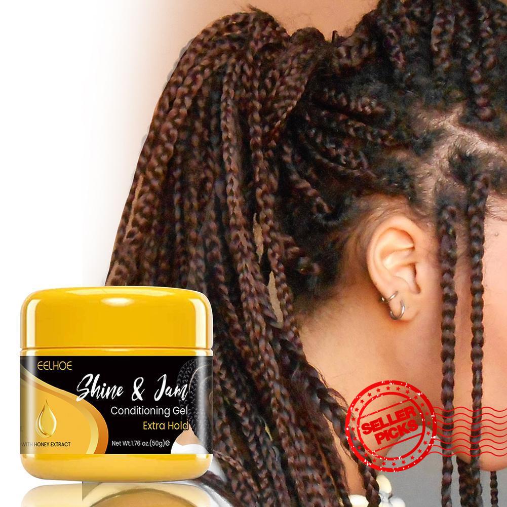50g Braiding Gel Anti-Hair Loss Hair Braiding Gel Tames Gel Braid Frizz ...