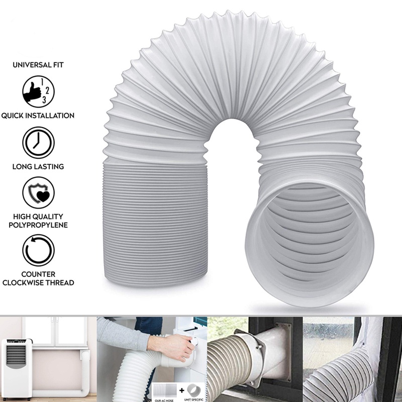 Air Conditioner Portable Exhaust Hose Universal Flexible Room ...