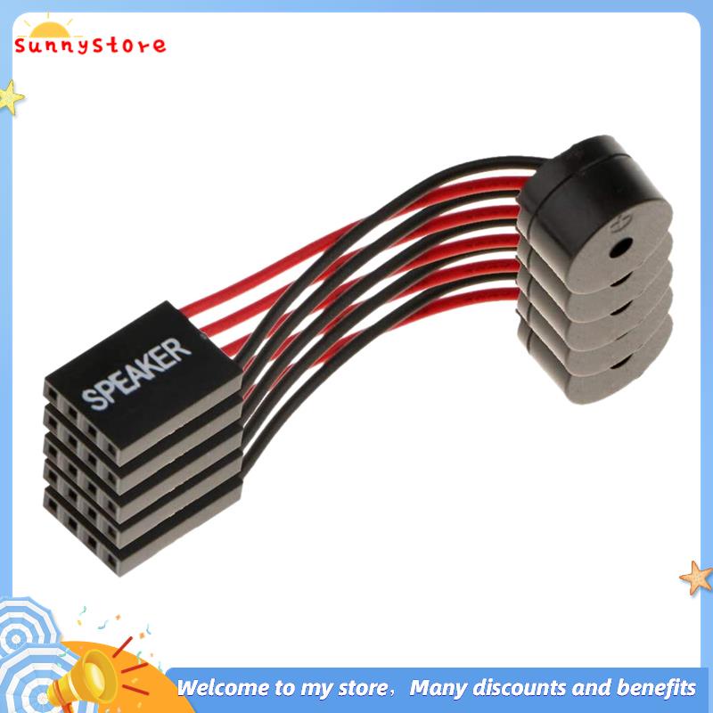 【sunnystore】5Pcs Motherboard Speaker Buzzer PC Computer Motherboard ...