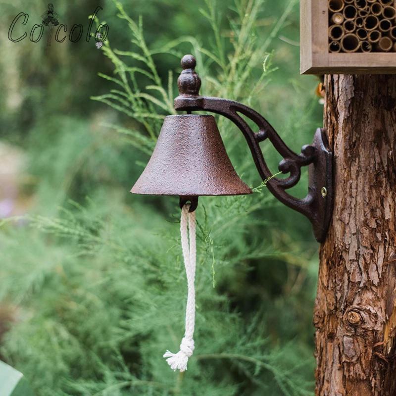 [sparkfire1] Porch Dinner Bell Door Bells Vintage Type Wall Mounted ...
