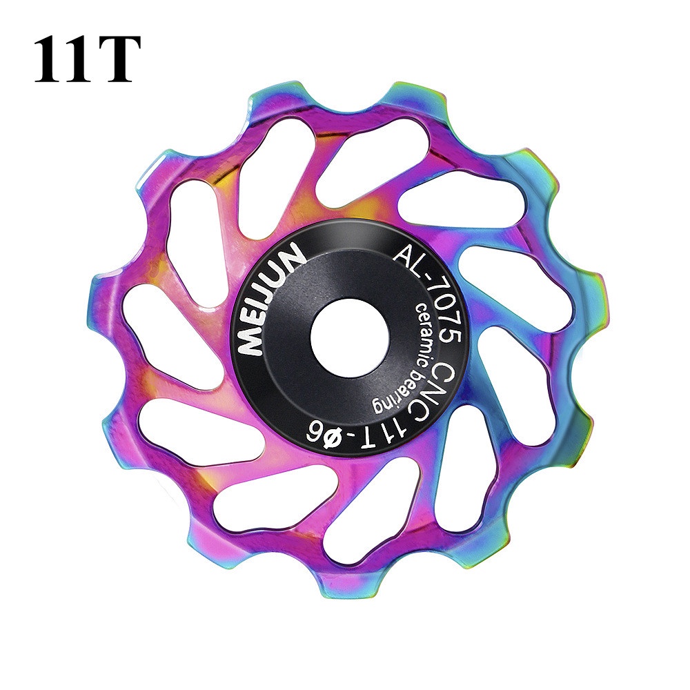 MTB Bicycle Rear Derailleur Jockey Wheel 11T 12T 13T 14T 15T 16T 17T 18T Ceramic Bearing Pulley ...