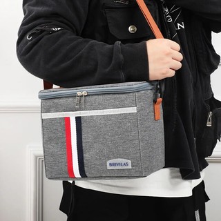 BRIVILAS Thermal Backpack Waterproof Thicken Cooler Bag Lunch Bag ...