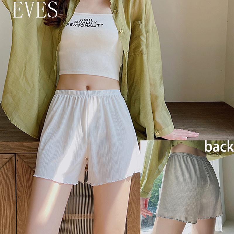 Safety Pants For Women Seamless Panty Cross-waist Anti-glare No-rolling ...