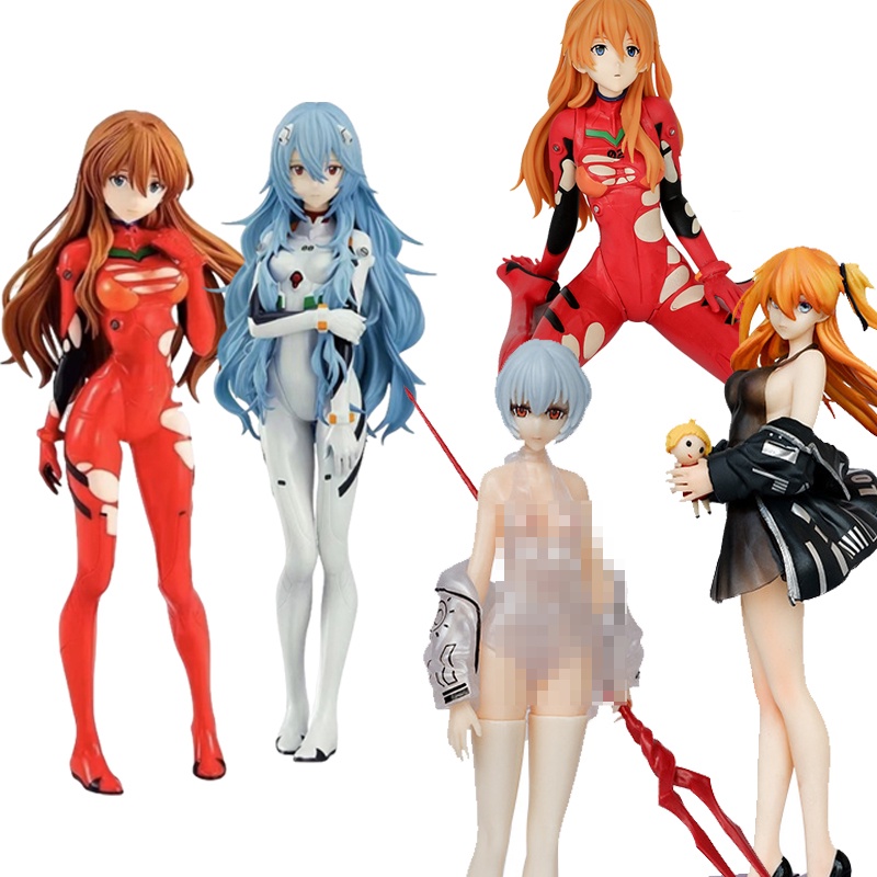 NEON GENESIS EVANGELION Ayanami Rei Asuka Langley Soryu Eva Action Figure Model Doll | Shopee ...
