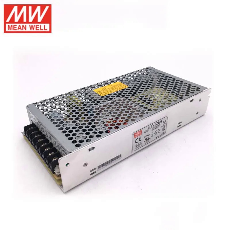 Original MEAN WELL RT-125A 131W AC/DC Triple Output Switching Power Supply 5V 12V -5V DC 12A 5 ...