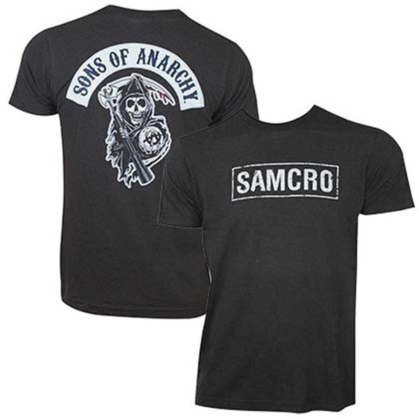 Sons of Anarchy SAMCRO Tee Shirt Men's Cotton T-shirt | Shopee Philippines