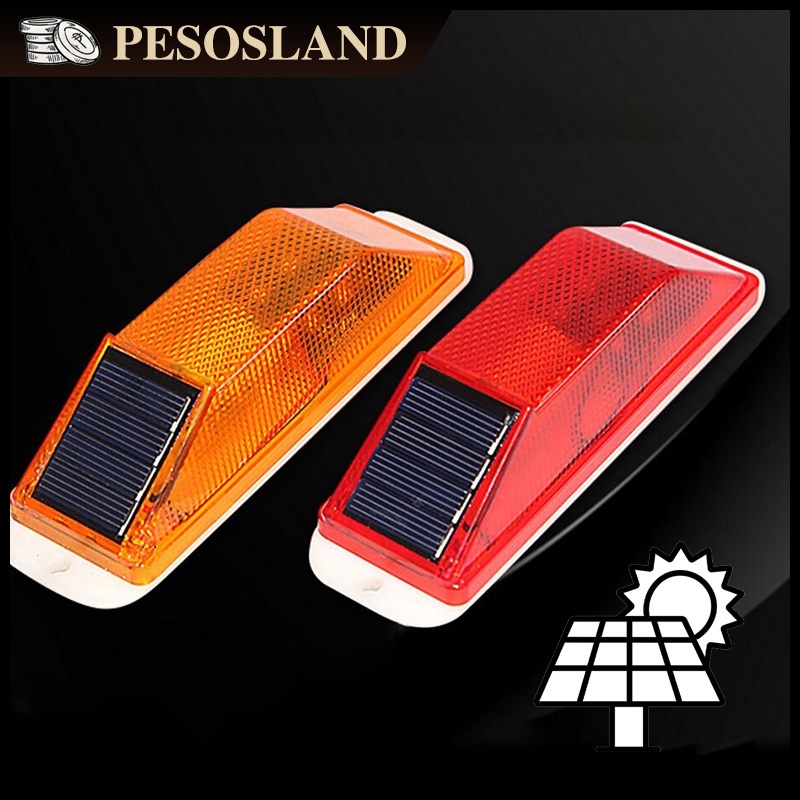 LED Solar Warning Blinker Light Construction Warning Blinker Light ...
